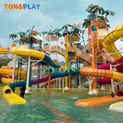 China Commercial Splash Pad Equipment Fiberglass Water Splash Playground for sale