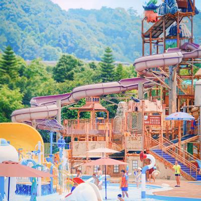 中国 組み合わせ スライド アクアパーク デザイン 水遊び 設備 大人 スイミングプール ガラス繊維水屋 組み合わせ 販売のため