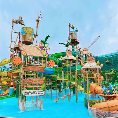 China Hot Sale Waterpark Hotel Pool Resort Pool Side voor kinderen en volwassenen Groothandel Te koop