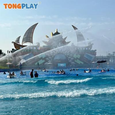 China Wave Pool Machine Tsunami Swimming Pool Wave Water Playground for Water Park Theme Park Equipment for sale