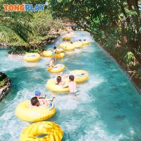China Entertainment Aqua Park Lazy River Wave Pool Equipment Customized for sale