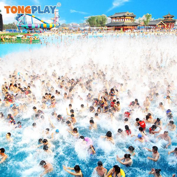Quality Fiberglass Steel Surf Wave Pool Water Play Equipment Cost Saving for sale