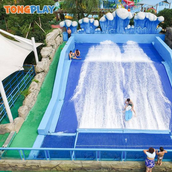 Quality Fiberglass Family Fun Wave Pool Equipment Flowrider Surf Machine for sale