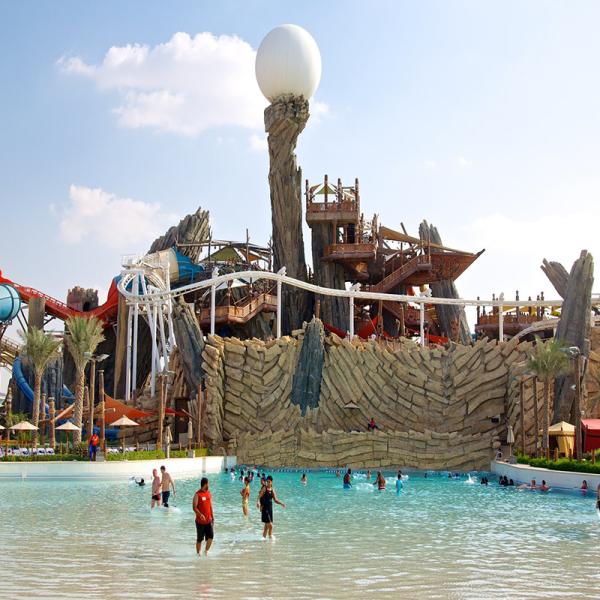 Quality Fiberglass Swimming Pool With Wave Pool For Young And Adults for sale