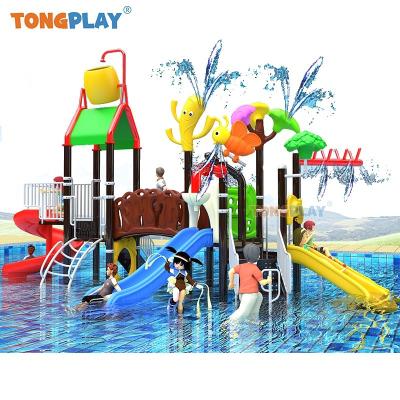 China Outdoor Play Waterpark apparatuur Water speeltuin Kinderen Outdoor Playground Waterpark Plastic glijbanen te koop Te koop