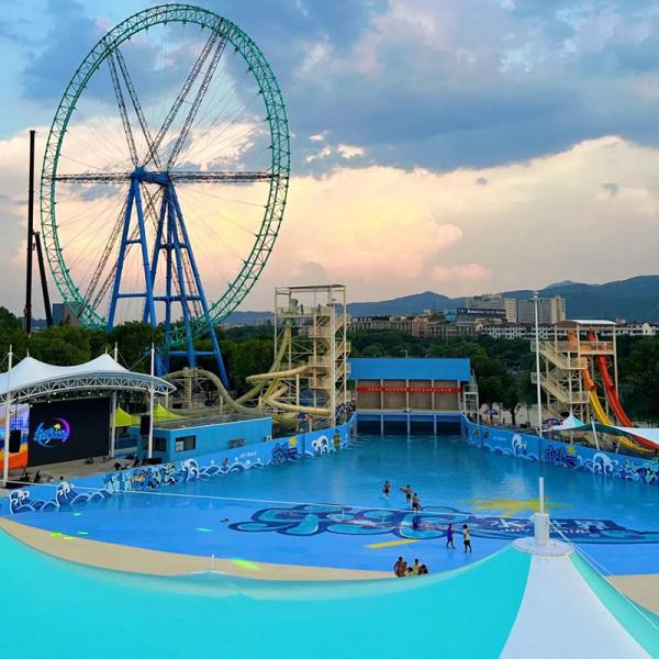 Quality Fiberglass Steel Surf Wave Pool Water Play Equipment Cost Saving for sale