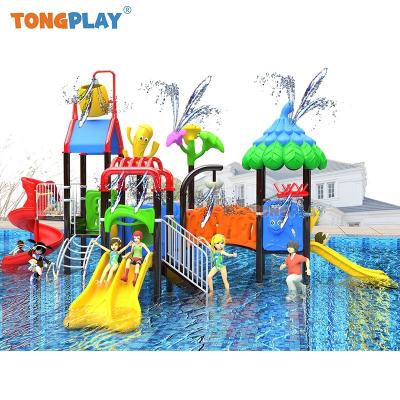 China Aqua Play Equipment Water Park Swimming Pool Amusement Park Rider Water Park Slides Children Outdoor Playground for sale