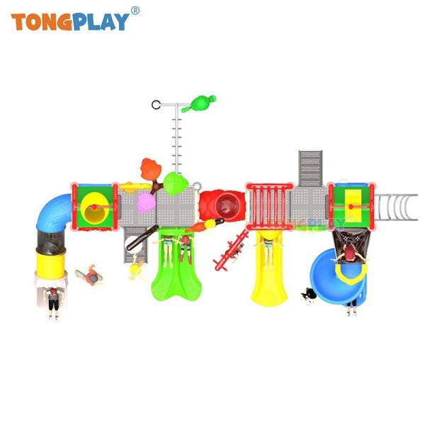 Quality Kids Park Swimming Pool Water Park Games Amusement Playground Equipment Plastic for sale
