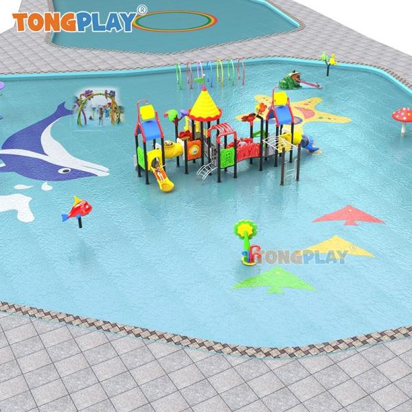 Quality Commercial Popular Design Plastic Water Park Equipment Commercial Outdoor for sale