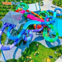China ODM Water Play Structures Adventure Playground & Splash Pad for sale