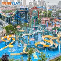 China ODM Water Play Structures Adventure Playground & Splash Pad for sale