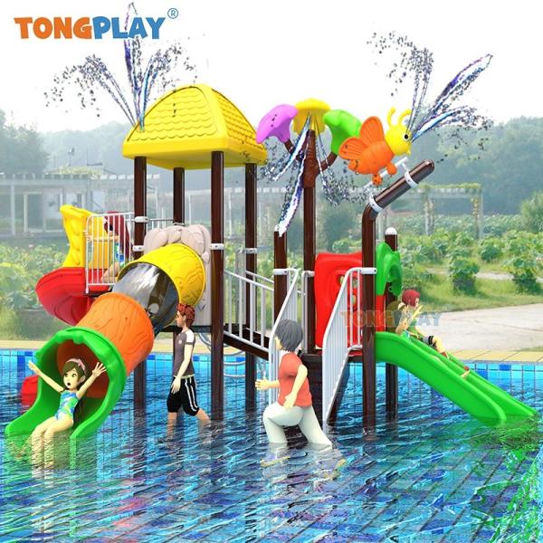 Quality Outdoor High Quality Plastic Slides for Children's Entertainment Park Playground for sale