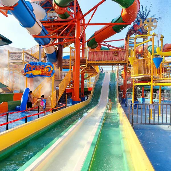 Quality Fiberglass Pool Spiral Slide Commercial Water Play Equipment for sale