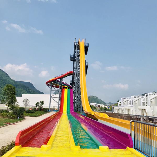 Quality Fiberglass Pool Spiral Slide Commercial Water Play Equipment for sale