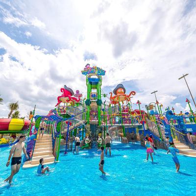 China Outdoor Entertainment Swirly Water Slide Aqua Spiral Slide For Pool for sale