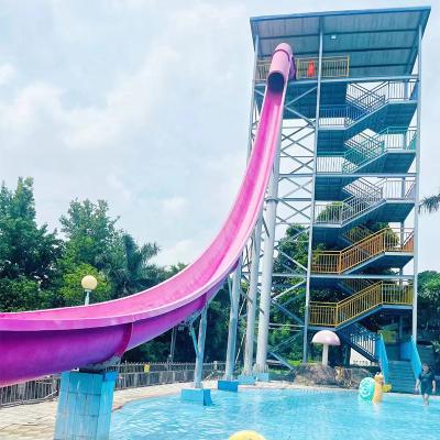 China High Speed Slides Indoor Commercial Amusement Park Free Fall Water Slide for sale