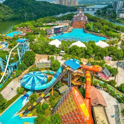 China High Quality Fiberglass Water Slide Huge Bowl Water Slide for Water Slide Park for sale