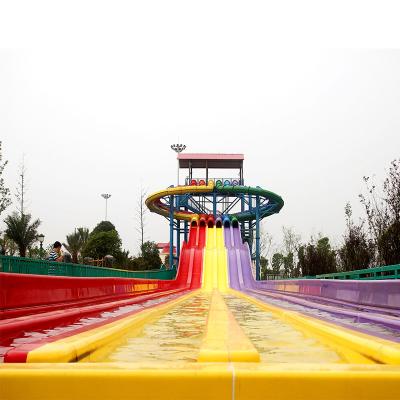 China China Factory Supply Racing Water Slides Open Fiberglass Water Slide for Sale for sale