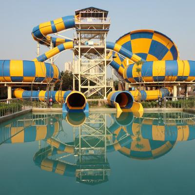 China Big Park Water Toboggan Set for Adult Toboggan Aquatique for sale
