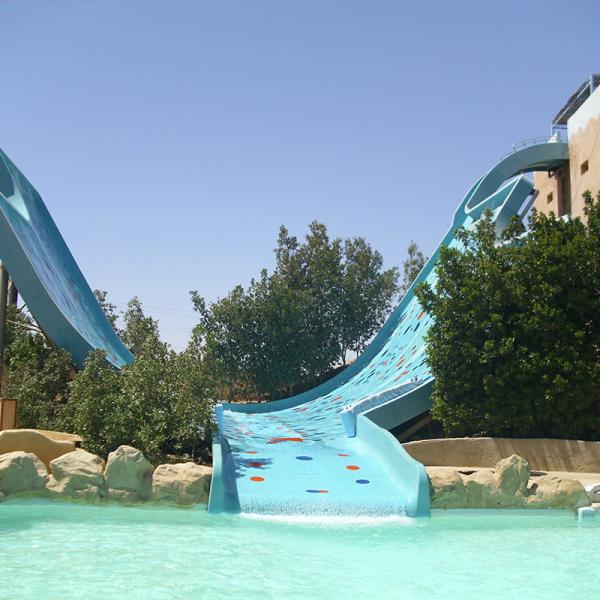 Quality OEM ODM Fiberglass Pool Slide Spiral Swimming Pool Slide Commercial for sale