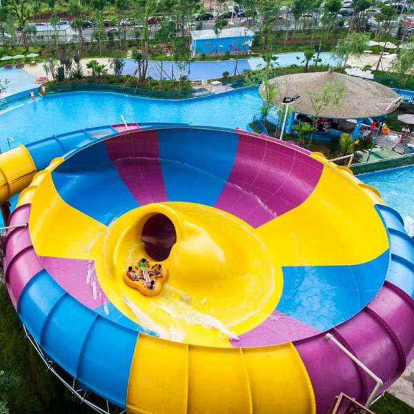 Quality OEM ODM Fiberglass Pool Slide Spiral Swimming Pool Slide Commercial for sale
