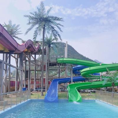 China New Commerical Water Games Water Park Slides for sale