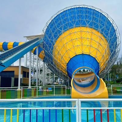 Cina 400m2 Big Bowl Water Slide 400sqm Parco acquatico Parco giochi in fibra di vetro in vendita
