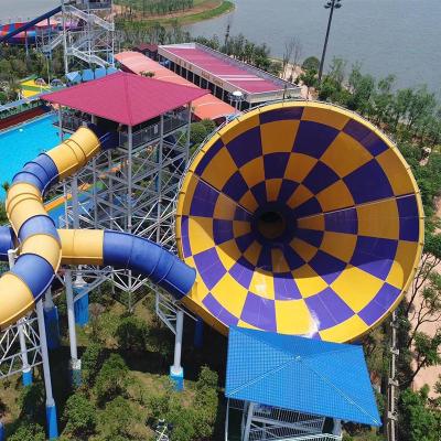 Cina 400m2 Big Bowl Water Slide 400sqm Parco acquatico Parco giochi in fibra di vetro in vendita