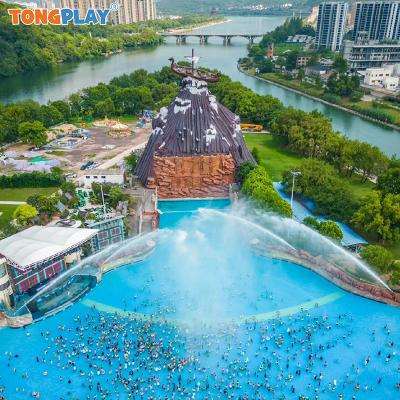 China High Capacity Commercial Use Wave Pool Machine with Customized Color for Outdoor Water Parks for sale