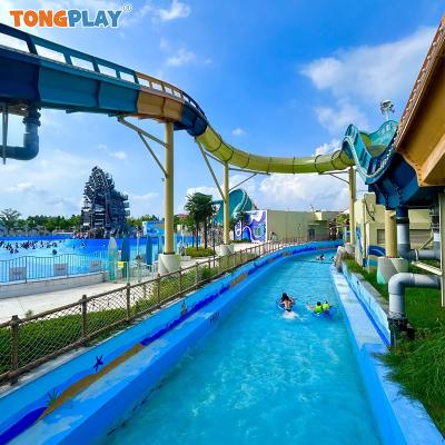 China Customized Color Eco-friendly Commercial Use Fiberglass Lazy River Water Park Equipment for sale