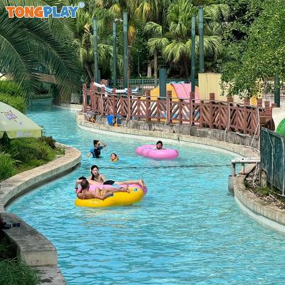 China Customized Color Eco-friendly Lazy River Drift River for Commercial Use Water Park Equipment for sale