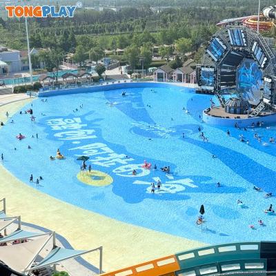 China Water Amusement Equipment Air Blast Vacuum Tsunami Wave Pool Big Artificial Wave Maker Pool for sale
