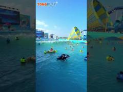 Glijbaan Vermaak Zwemgolf zwembad Buiten waterpark Water speeltuin