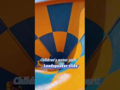 Glasvezel regenboog waterglijbaan waterpark speeltuin glijbaan voor zwembad