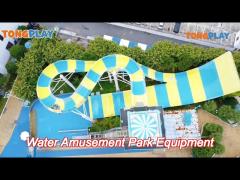Slide aquatique de 400m2 pour le terrain de jeux OEM ODM