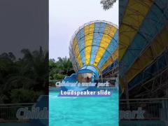 Mega Tropical Water Park Slide 400mq Water Park Bowl Slide