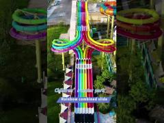Ausrüstung für den Jung-Wasserpark Glasfaser Hinterhof Wasserspielplatz