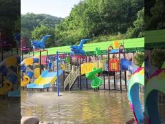 Parcs d'attractions en plein air Glissière de jeux aquatiques Parcs aquatiques Glissière d'eau pour enfants Parcs d'eau