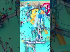 Aqua Park Design Commercial Water Theme Park Equipment for Adult Aqua World Attraction Super Typhon Slide