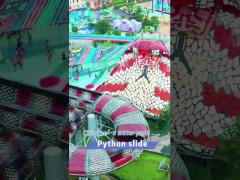 Water Play Child Games Swimming Pool Equipment Toys Fiberglass Slide for Children