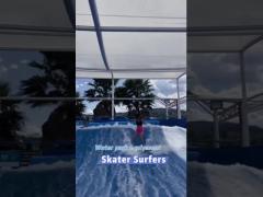Funny Water Park Attraction Theme Park Surf Simulator Surf Pool Flow Rider for Sale