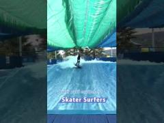 Outdoor Aqua Water Park Design Water Rainbow Slide Swimming Pool Slide Games Fiberglass