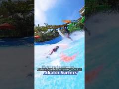 fiberglass slides water playground small size aquatic amusement park water play equipment water hous