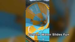 Custom Water Slides For Resorts Hotels