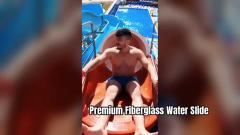 Fiberglass Water Slide Park Equipment
