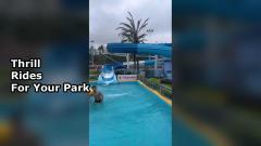 Premium Fiberglass Spiral Water Slide