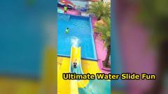 Outdoor Water Slide Park Equipment For Sale