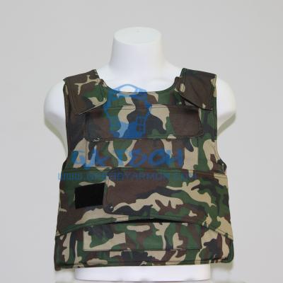 China olive green camouflage kevlar bulletproof vest body armor for sale
