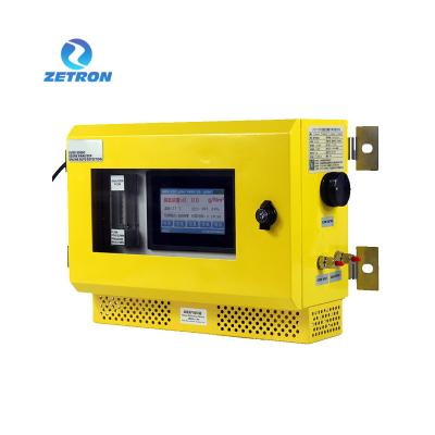 China Touch Screen Pipelines Oxygen Concentration Analyzer Real Time Display for sale
