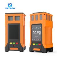 China 3.5 inch Zetron PTM600-S-CO wireless interconnected carbon monoxide detector Multifunctional for sale